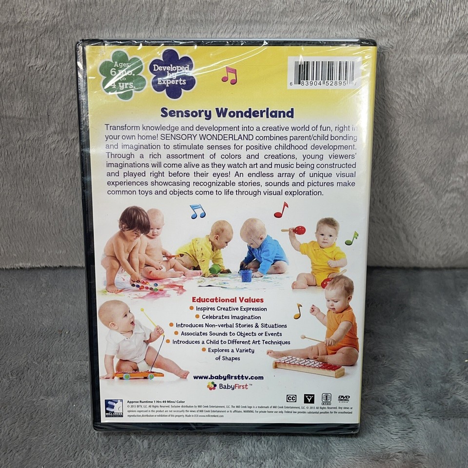 Babyfirst Art & Music: Sensory Wonderland DVD (DVD) 683904528957| eBay