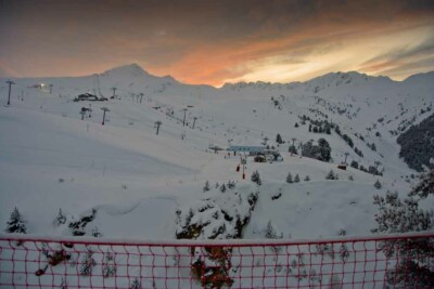 Les Arcs Arc 2000 Sunset French Alps France Alpine Mountain Photograph ...