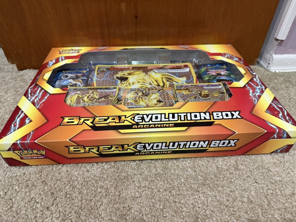 Pokemon Break Evolution Box. Arcanine Promo | eBay