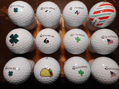 12 TaylorMade 2024/25 TP5 My Symbol Mint 5A No Logos/ Pen Marks Used ...