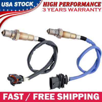 2PCS Oxygen O2 Sensor Up+Down For 2011-2015 Chevrolet Cruze & 13-18 ...