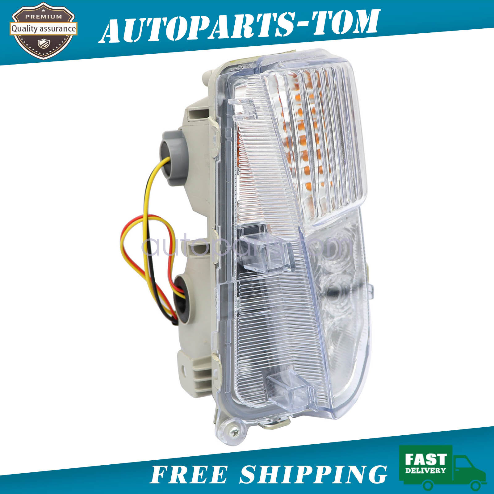 Left Side DRL LED Bumper Signal Fog Lamp For 2012-2015 Toyota Prius ...