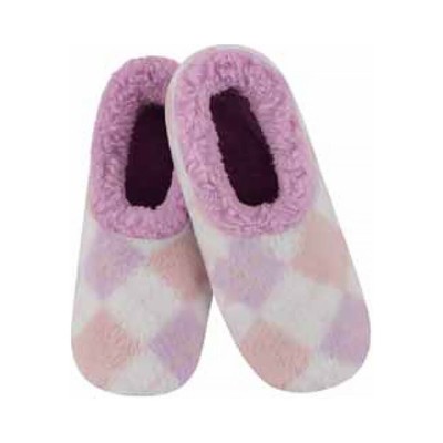 Slumbies Winter Slippers Women's Large - Diamonds Pink, Sunbird ...