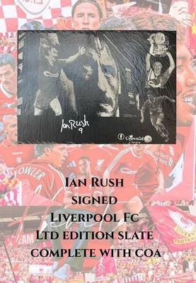 Ian Rush Signed Liverpool Fc Ltd Edition Slate With Coa | eBay UK