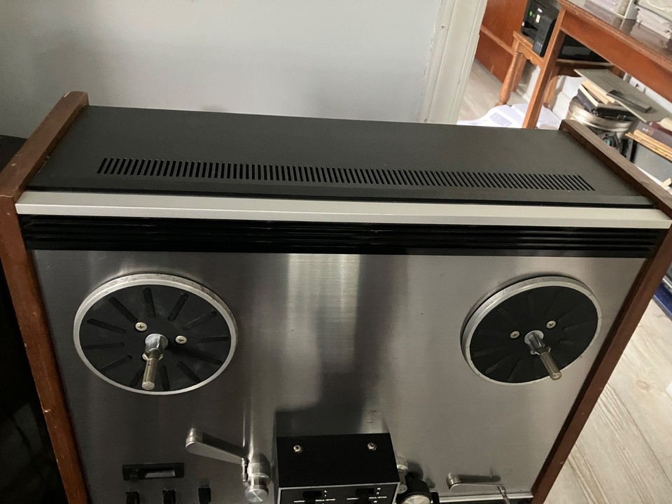 READ!!! TEAC A-3340S 1/4” 10.5 inch 4 Channel Reel to Reel Tape Deck ...