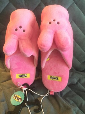 PEEPS EASTER GIRLS KIDS SLIPPERS SIZE LARGE 3/4 - BRAND NEW WITH TAGS ...