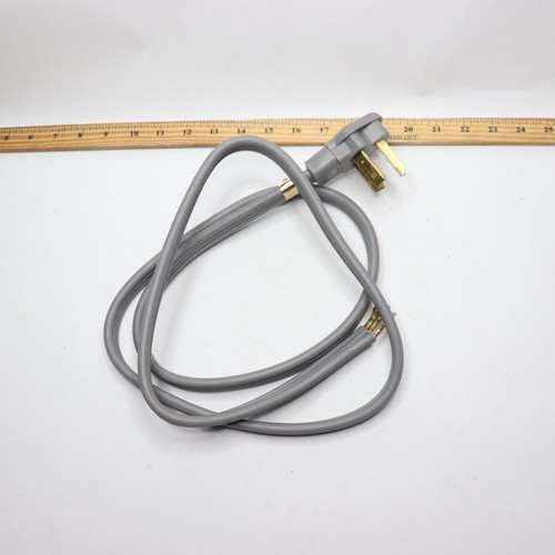 Dryer Power Cord Gray 3-Prong 30A 10/3 6-ft E72389-F | eBay