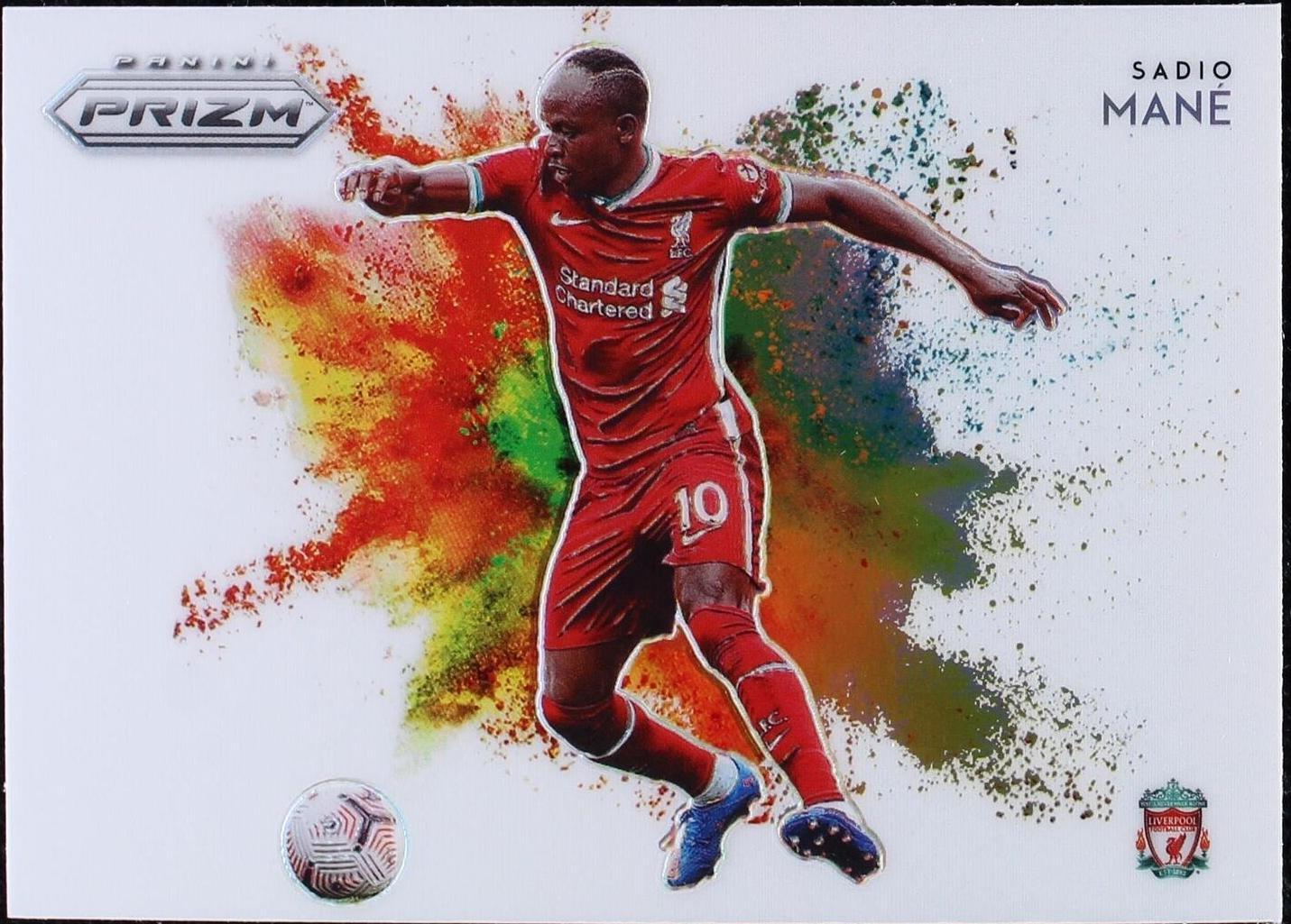 2020-21 Panini Prizm Premier League - Color Blast Sadio Mane #16 for ...