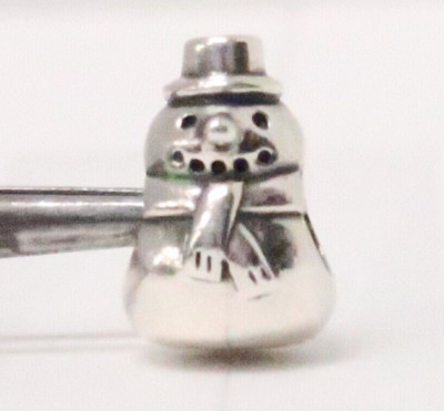 PANDORA STERLING SILVER SNOWMAN CHARM | eBay