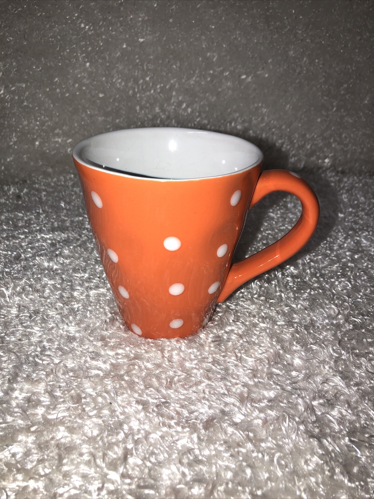 Maxwell & Williams Orange & White Polka Dot Coffee or Tea Mug Sprinkle ...