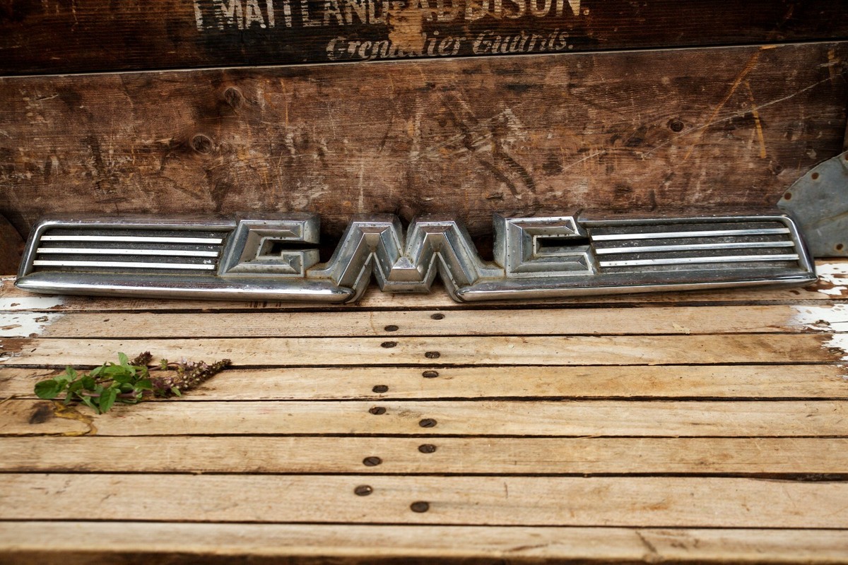 Vintage Gmc Logo Vintage Gmc Emblem Etsy