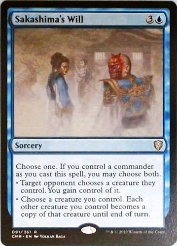 Magic | Commander Legends | Sakashima's Will | 91 | LP | eBay