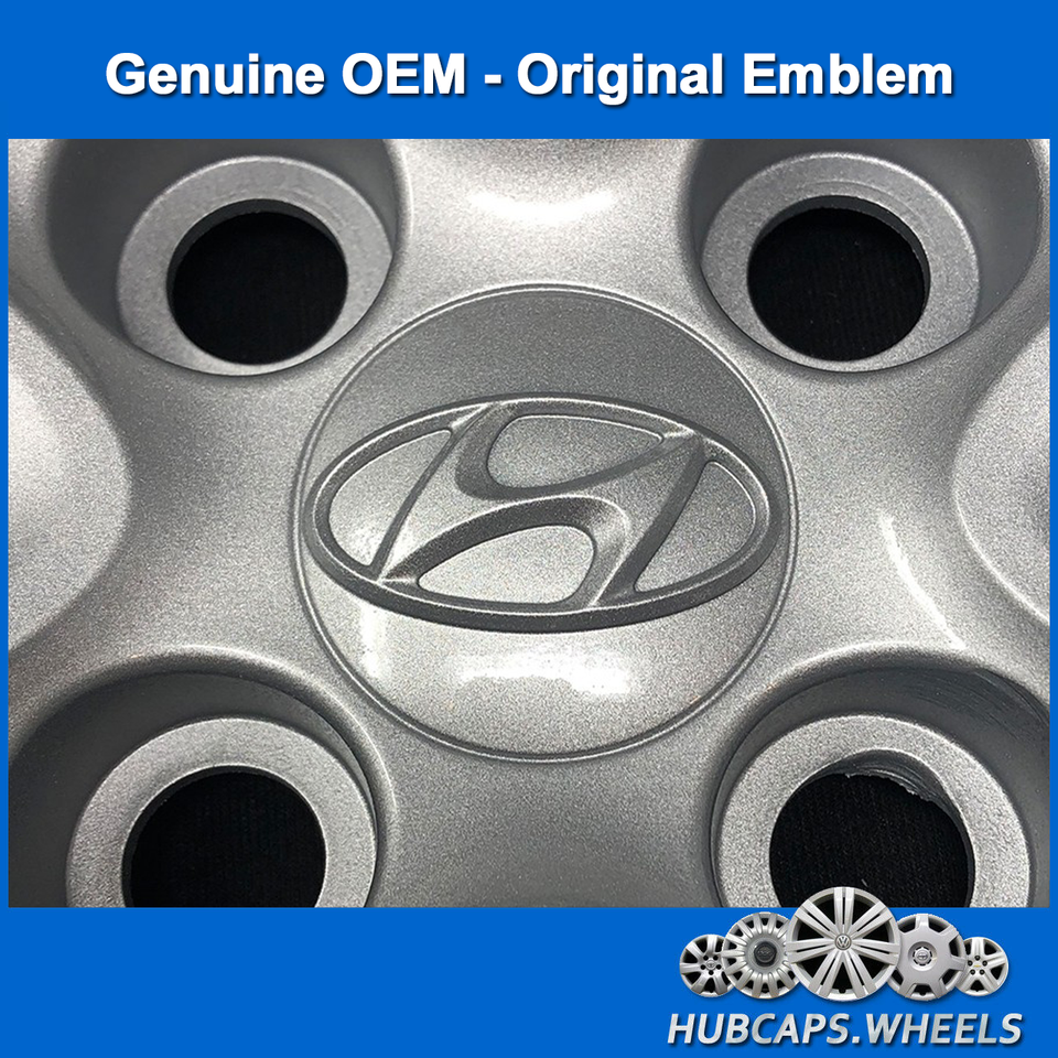 Hubcap Set Hyundai Accent 2012-2014 Genuine Factory OEM 14-in Wheel ...