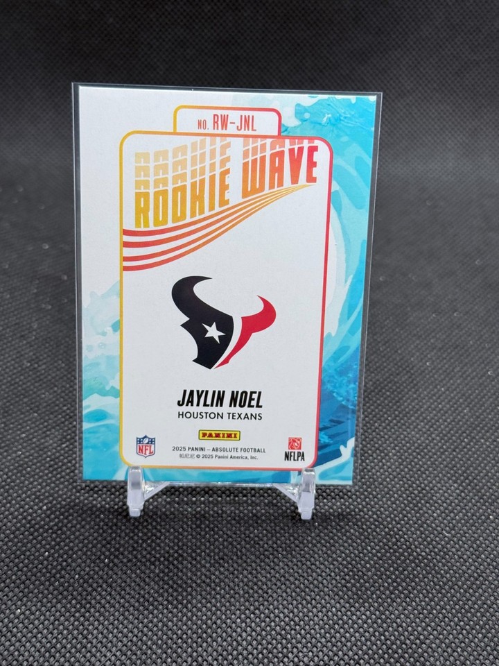 2025 Panini Absolute ROOKIE WAVE Jaylin Noel #RW-JNL - Houston Texans ...