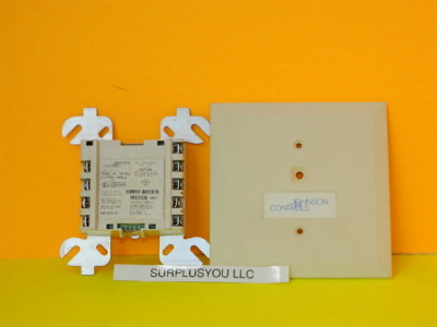 JOHNSON CONTROLS M510CJ CONTROL RELAY MODULE FIRE ALARM PART WITH COVER ...
