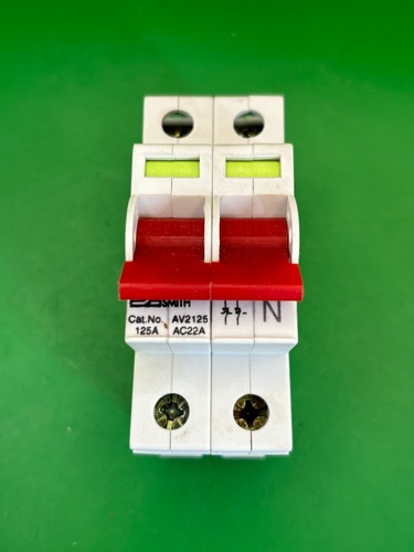 Dorman Smith AV2125 125A Double Pole Main Switch Isolator | eBay UK