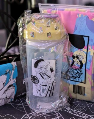 Gamer Supps Waifu Cups S6.11 "Eshi-Sama" - Shaker Cup & Tapestry Bundle ...
