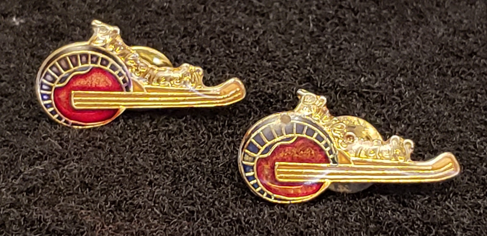 Awesome Vintage lot of 2 Bluegrass Banjo Lapel Hat Pins | eBay