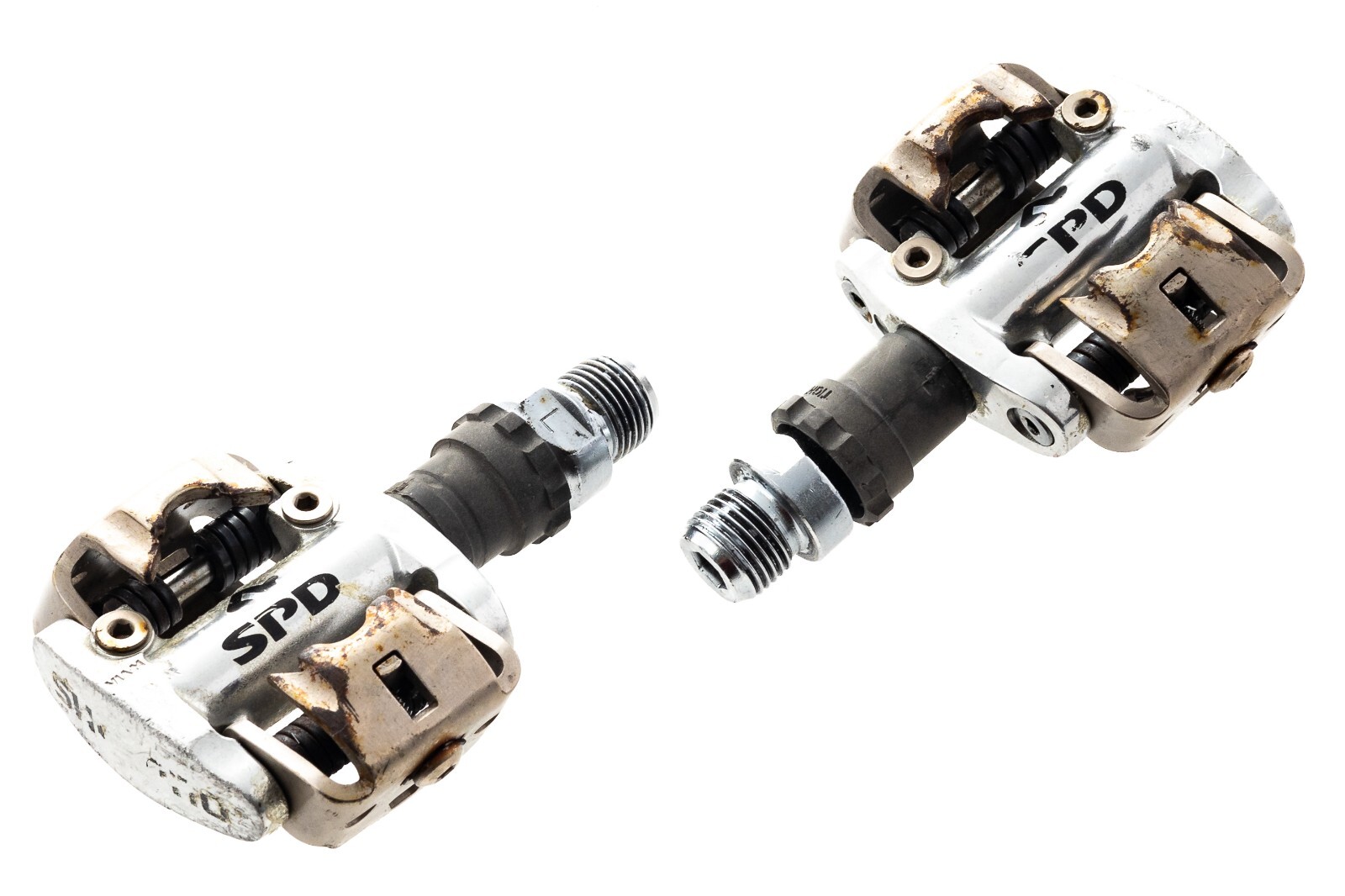 Shimano XTR PD-M858 SPD Clipless Mountain Bike Pedals Gravel 2 Bolt 9/ ...