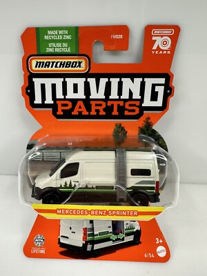 Matchbox Moving Parts Mercedes-Benz Sprinter Van Tan HTF | eBay