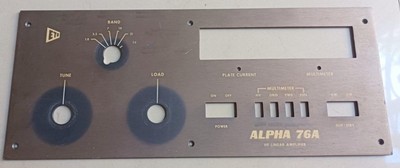 Alpha 76 Original Front Face Used We Ship Worlwide | eBay