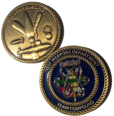 NSSF Weapons Department Team Compound Challenge Coin | eBay