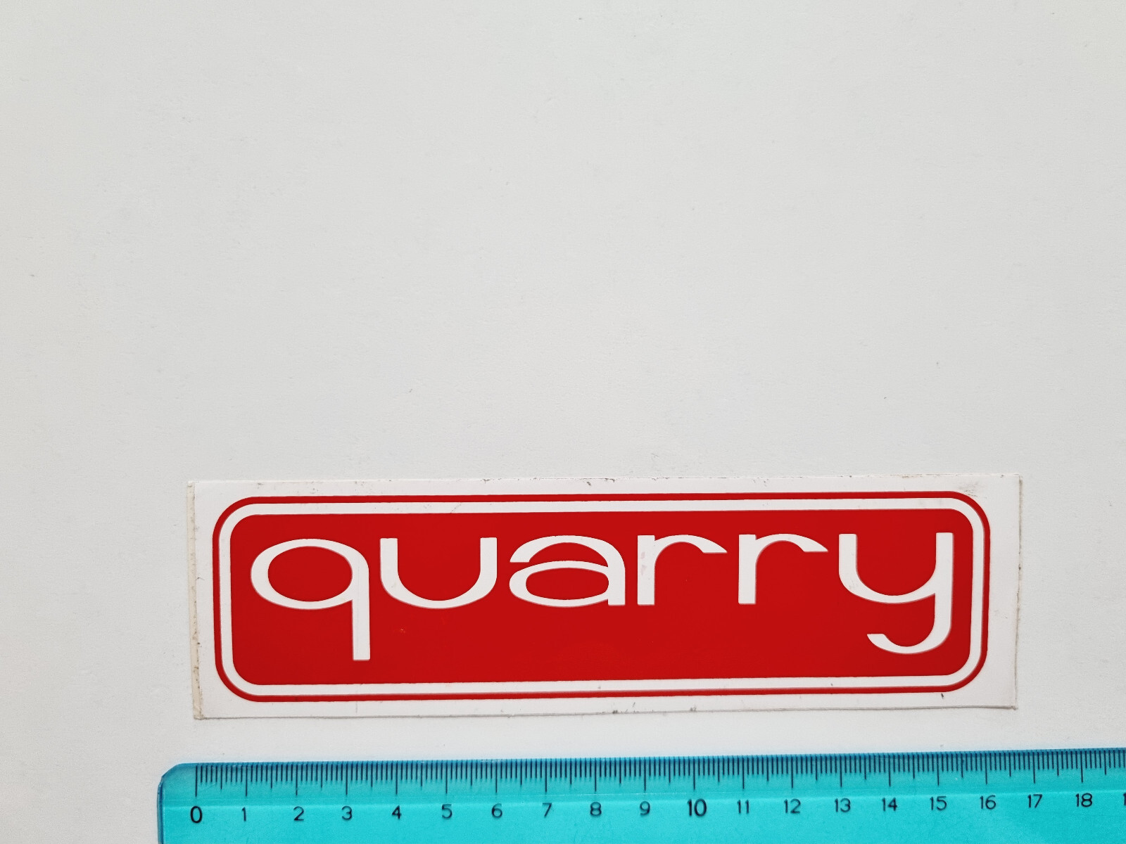 Adhesive Quarry Sticker Autocollant Vintage 80s Original | eBay