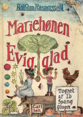 HALFDAN RASMUSSEN - Mariehonen Evigglad (Large Hardcover, 1996) Danish ...