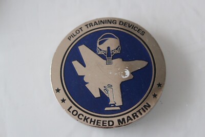 Lockheed Martin Pilot Training Devices Challenge Coin | eBay