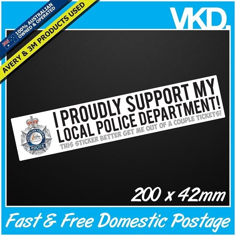 Funny Police Stickers