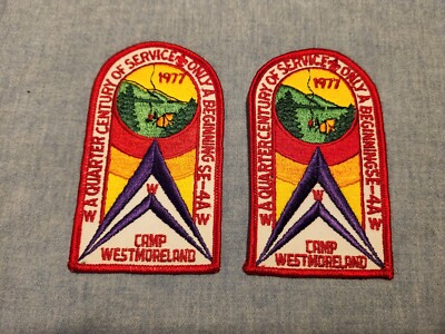 Lot of 2 New Boy Scout OA Section SE-4A 1977 Conclave Patches | eBay