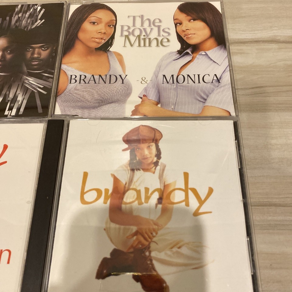 Brandy CD LOT Another Day in Paradise The Boy Is Mine I Wanna Be Down ...