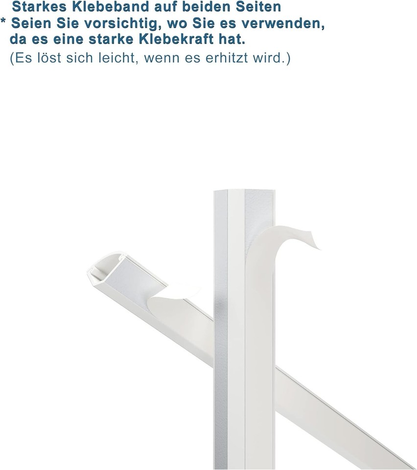 30cm TV Cable Wire Tidy Cover Wire Hide SELF ADHESIVE Trunking PVC ...