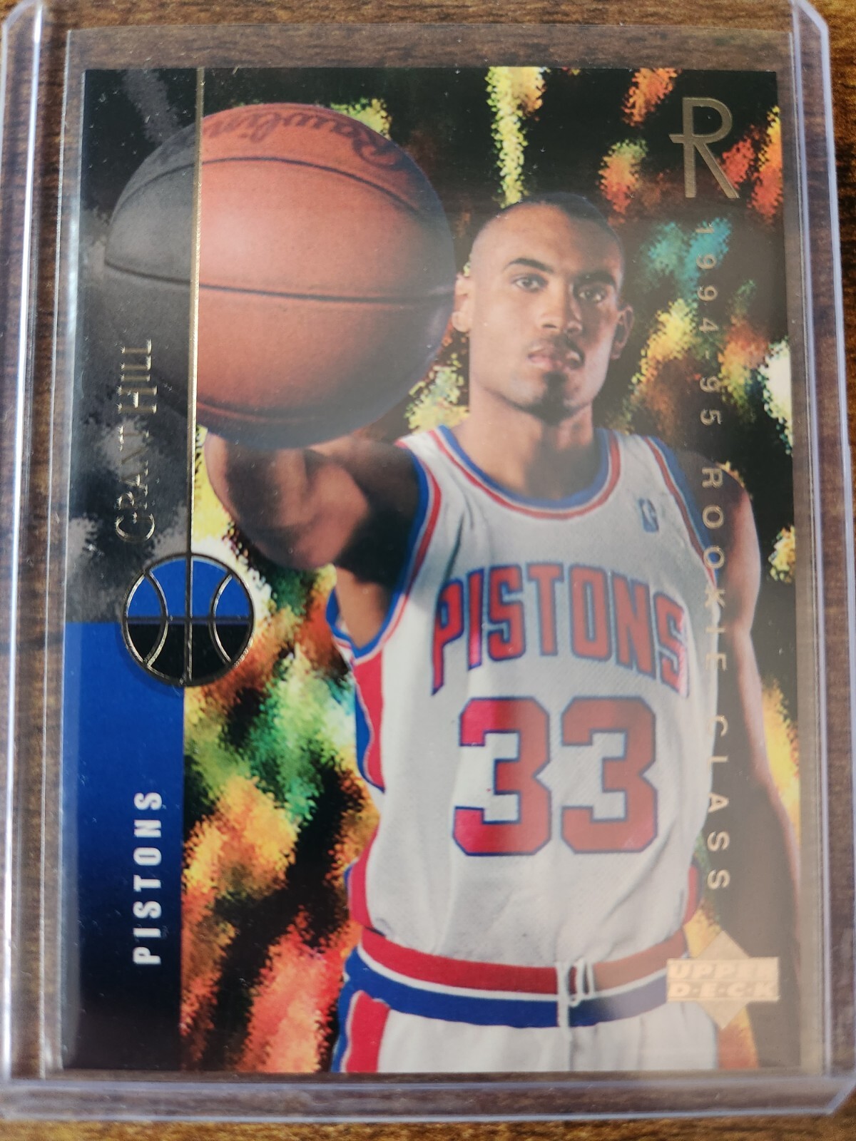 1994-95 Upper Deck Grant Hill Rookie RC #157 Detroit Pistons HOF | eBay