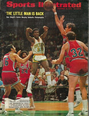 1970 Sports Illustrated basketball magazine Calvin Murphy San Diego ...