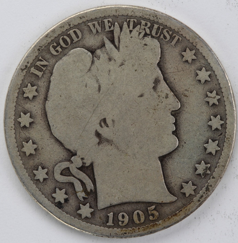 G+ 1905 O Barber Half Dollar | eBay