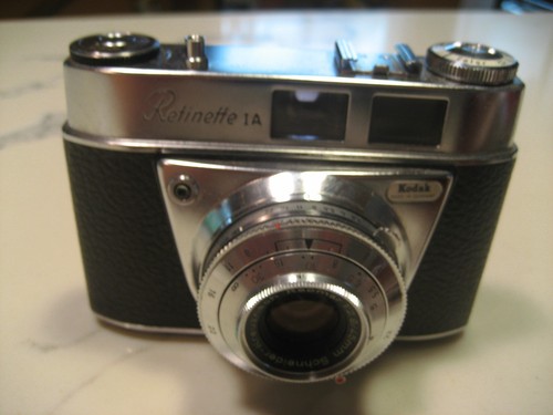 KODAK RETINETTE 1A– Vintage 1950s 35mm German Film Camera Leather Case ...