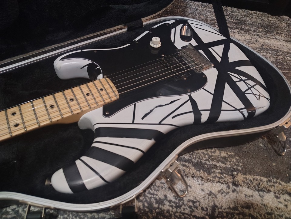 🔥Frankenstrat Replica Van Halen Fender 60th Anniversary Stratocaster ...