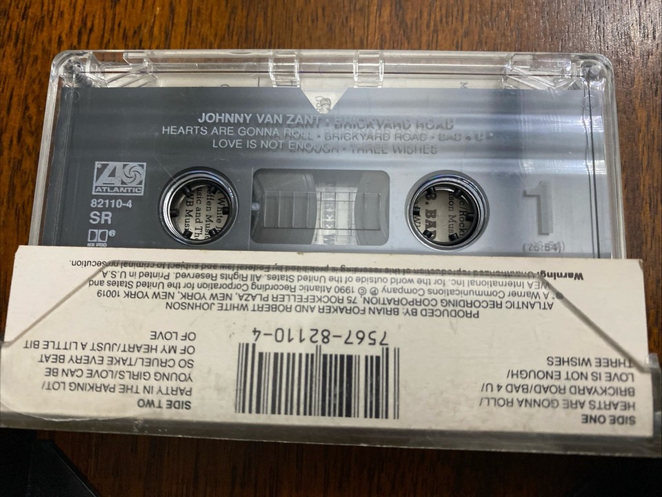 Johnny Van Zant & VanZant Brother to Brother Cassette Tapes - Brickyard ...