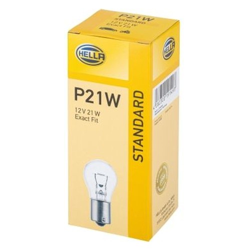 Hella Indicator Turn Signal Bulb BA15s 12V 21W fits Land Rover Defender ...