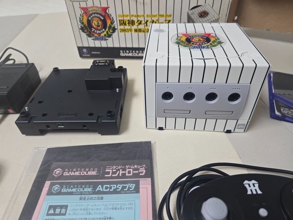 Nintendo gamecube Hanshin Tigers limited champions 2003 Limited console ...