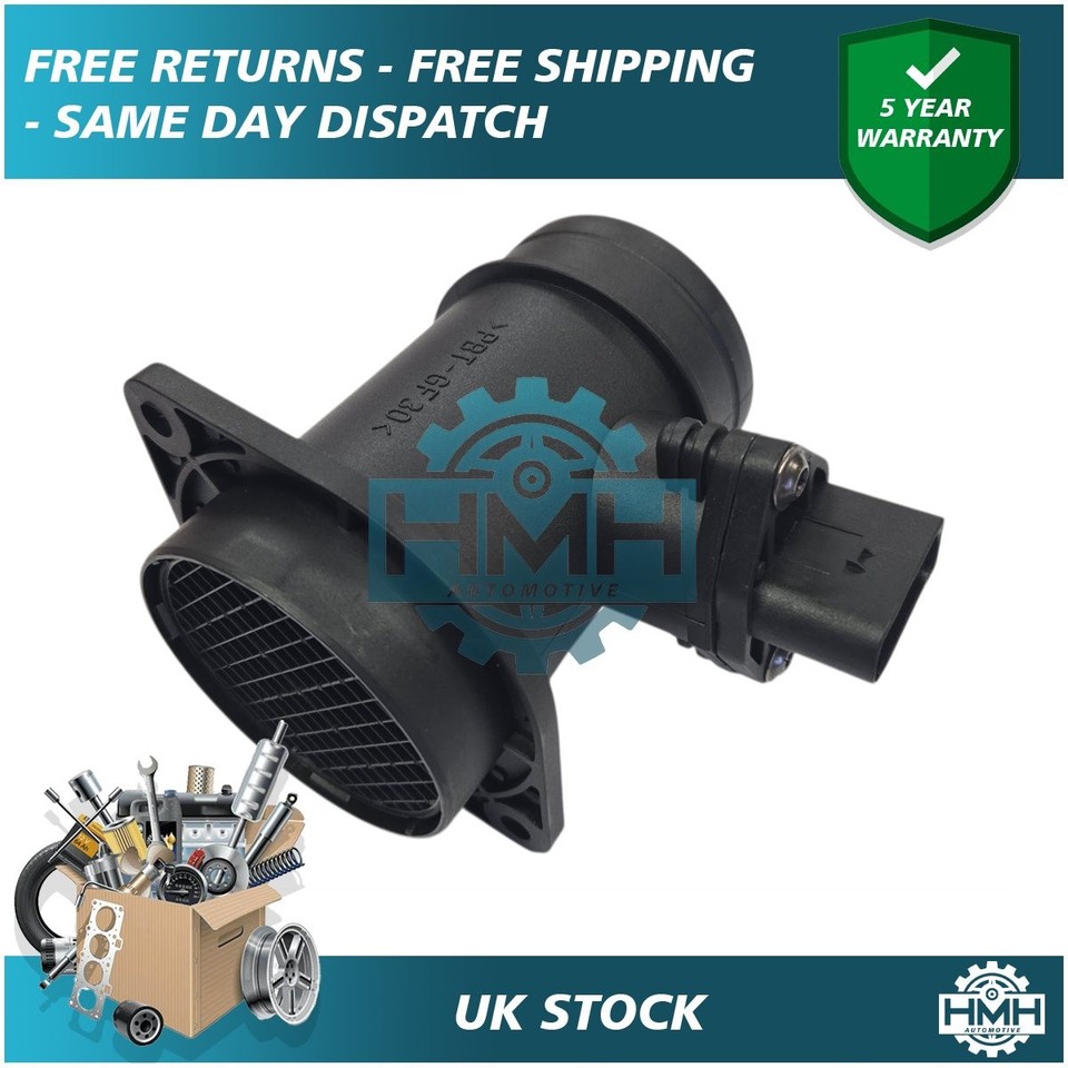 Fits VW Audi Skoda Seat Ford + Other Models MAF Mass Air Flow Meter ...