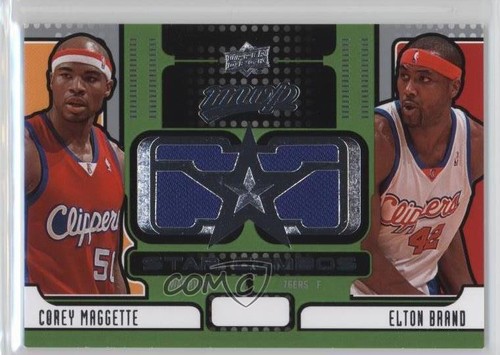 2008-09 Upper Deck MVP - Star Combos Elton Brand, Corey Maggette #SC-BM ...