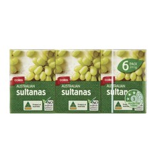 Sunbeam Sultanas Snack 6 Pack 240g for sale online | eBay