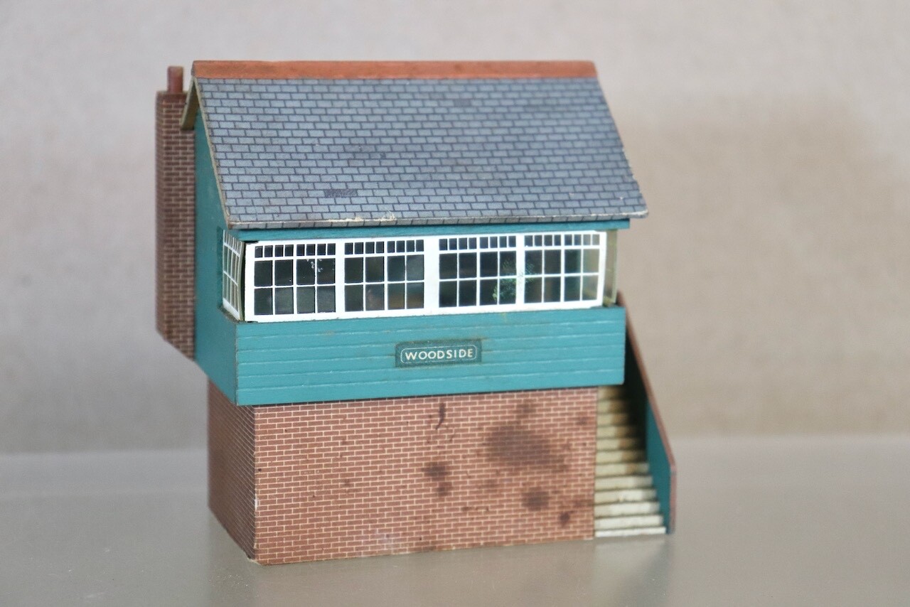 WOODSIDE OO GAUGE SIGNAL BOX COMPATIBLE with HORNBY DUBLO od | eBay
