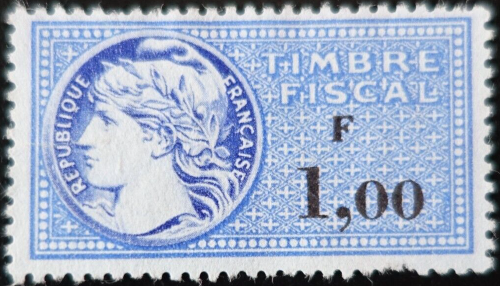 Stamp Revenue Stamps IN - Tax - Medallion Of K. N° 396 mint Without Gum ...