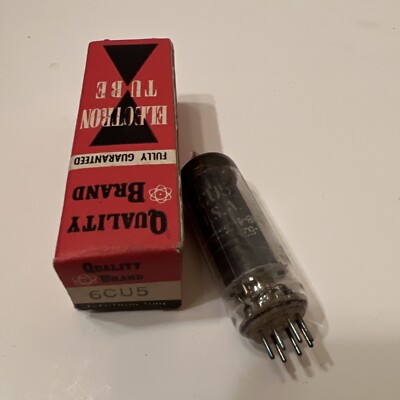 Vintage Quality Brand 6CU5 Tube Nos Tested | eBay