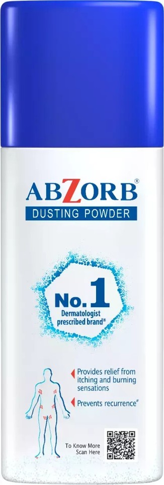 Abzorb Anti Fungal Dusting Powder ( 120g X 3) Fungal Infections. Rash ...