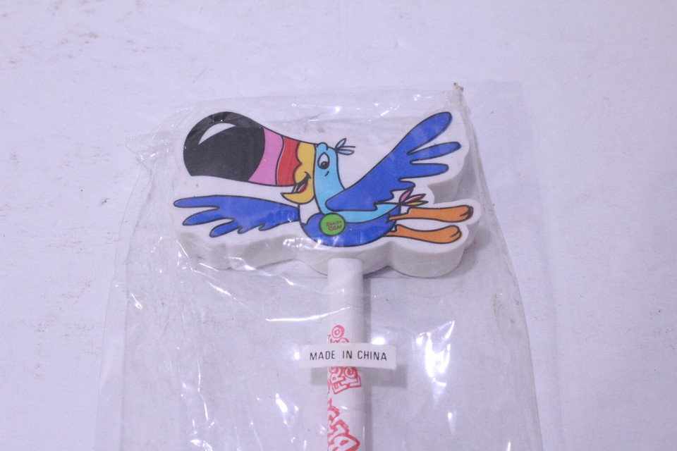 Lot of 9 Kellogg's Toucan Sam Fruit Loops Penciles In Plastic NEW | eBay