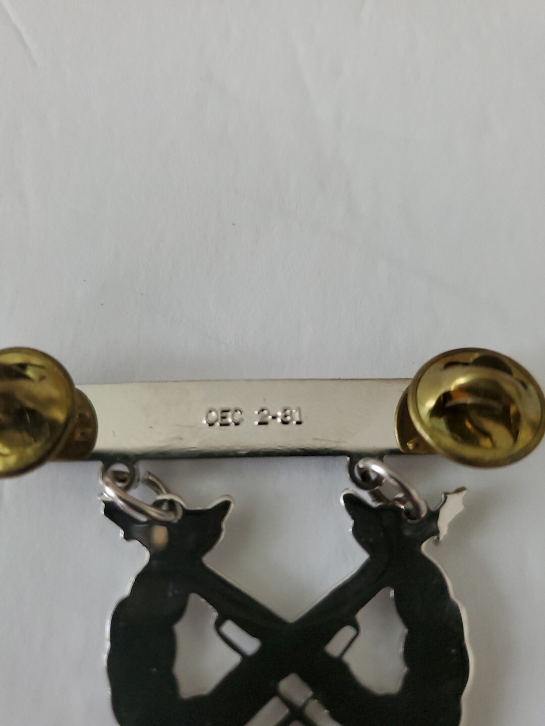 USMC US Marine Corps Rifle Qualification Expert Shooting Badge | eBay